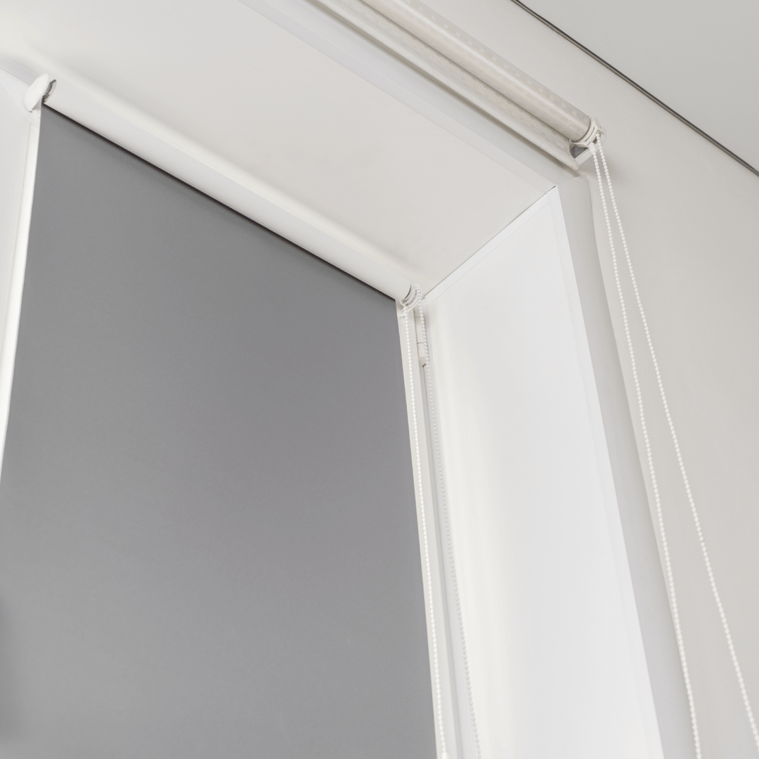 Motorized Blackout Shades With Side Tracks
